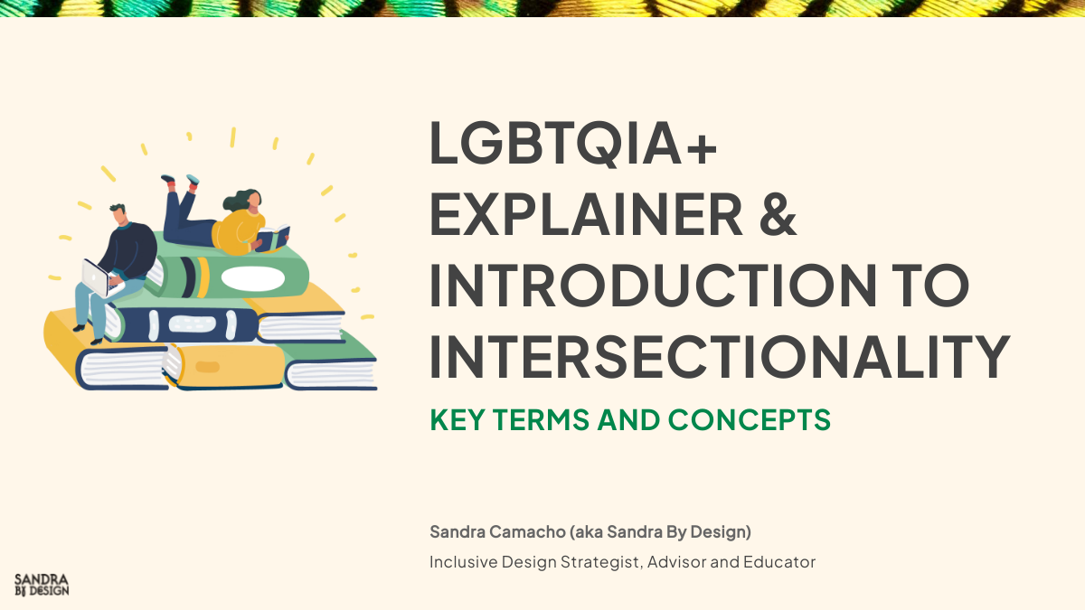 LGBTQIA+ explainer and introduction to intersectionality by ...